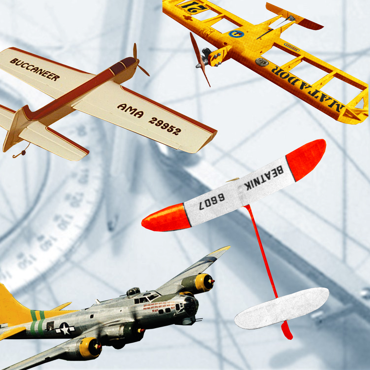 MODEL AIRPLANE PLANS – Vintage Model Plans