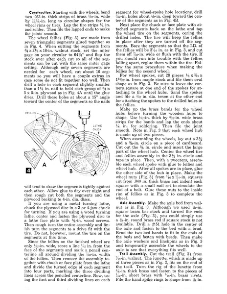 Full size printed plan and article Scale 1:16 Centennial Model of the ...