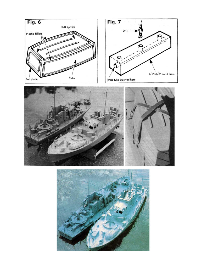 Full size Printed Plans Harbour Defence Motor Launch Scale 1:24 L 36 ...