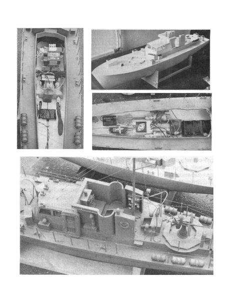 Full size Printed Plans Harbour Defence Motor Launch Scale 1:24 L 36 ...