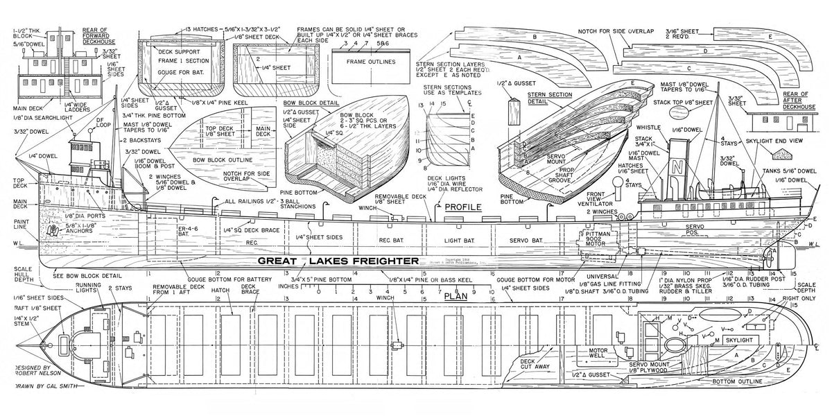 Space Freighter Deck Plans