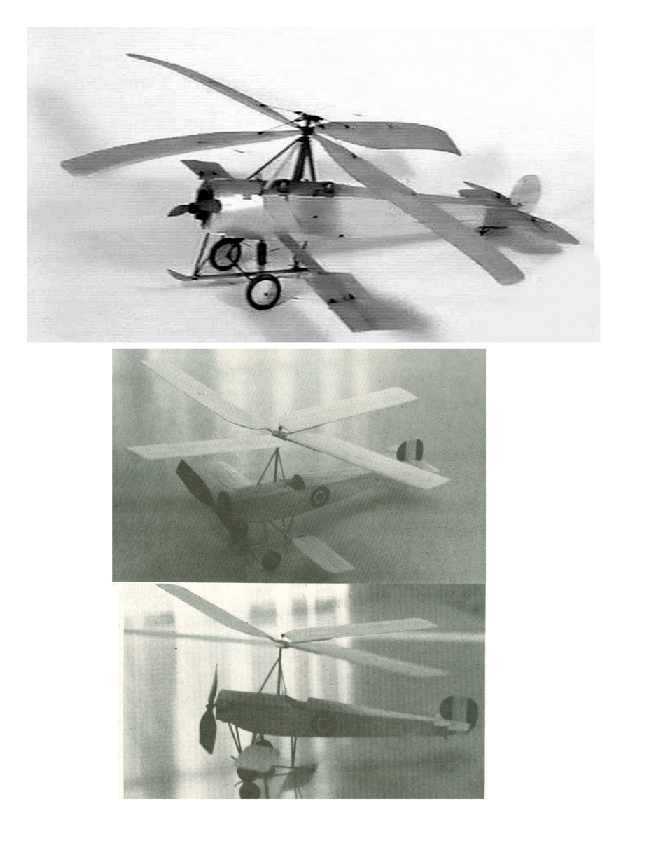 Full Size Printed Peanut Scale Plans CIERVA C.6C AUTOGIRO here's your ...