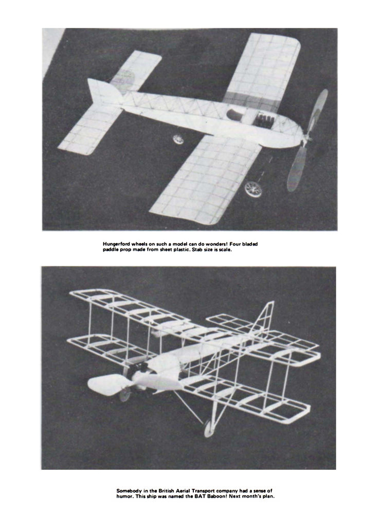 Full Size Printed Plans Peanut Scale 1908 BLERIOT IV it's all sheet ba ...