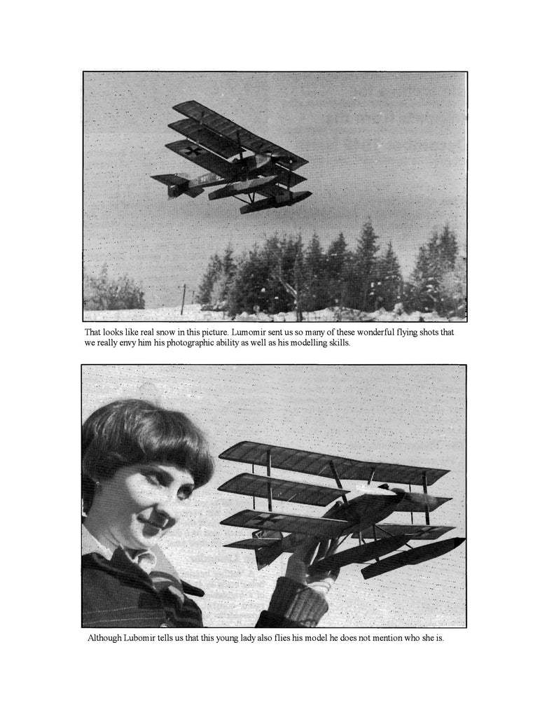 Full size printed plan SABLATNIG SF -4 Scale 1:20 Wingspan 19” Power R ...