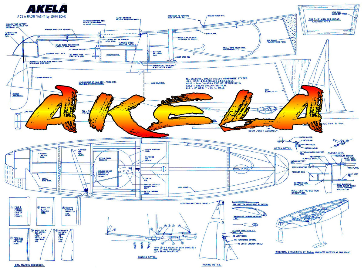 Balsa Wood Model Boat Plans