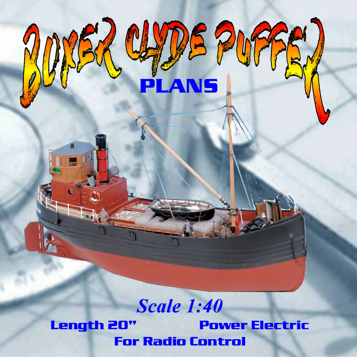 Build Clyde puffer is a type of small coal-fired and single-masted car ...
