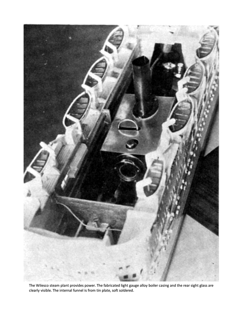 Full size Printed Plan cargo-passenger Scale 1:164 L 40" S.S. UGANDA S ...